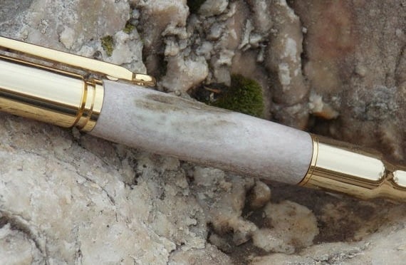 DEER ANTLER BULLET PEN | Men's Gear