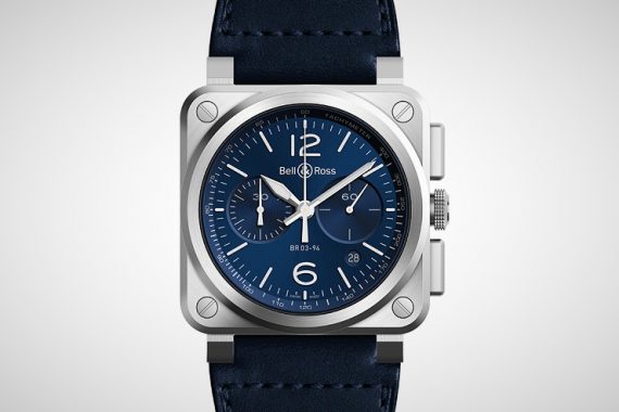 Bell & Ross BR 03-94 Blue Steel Watch | Men's Gear