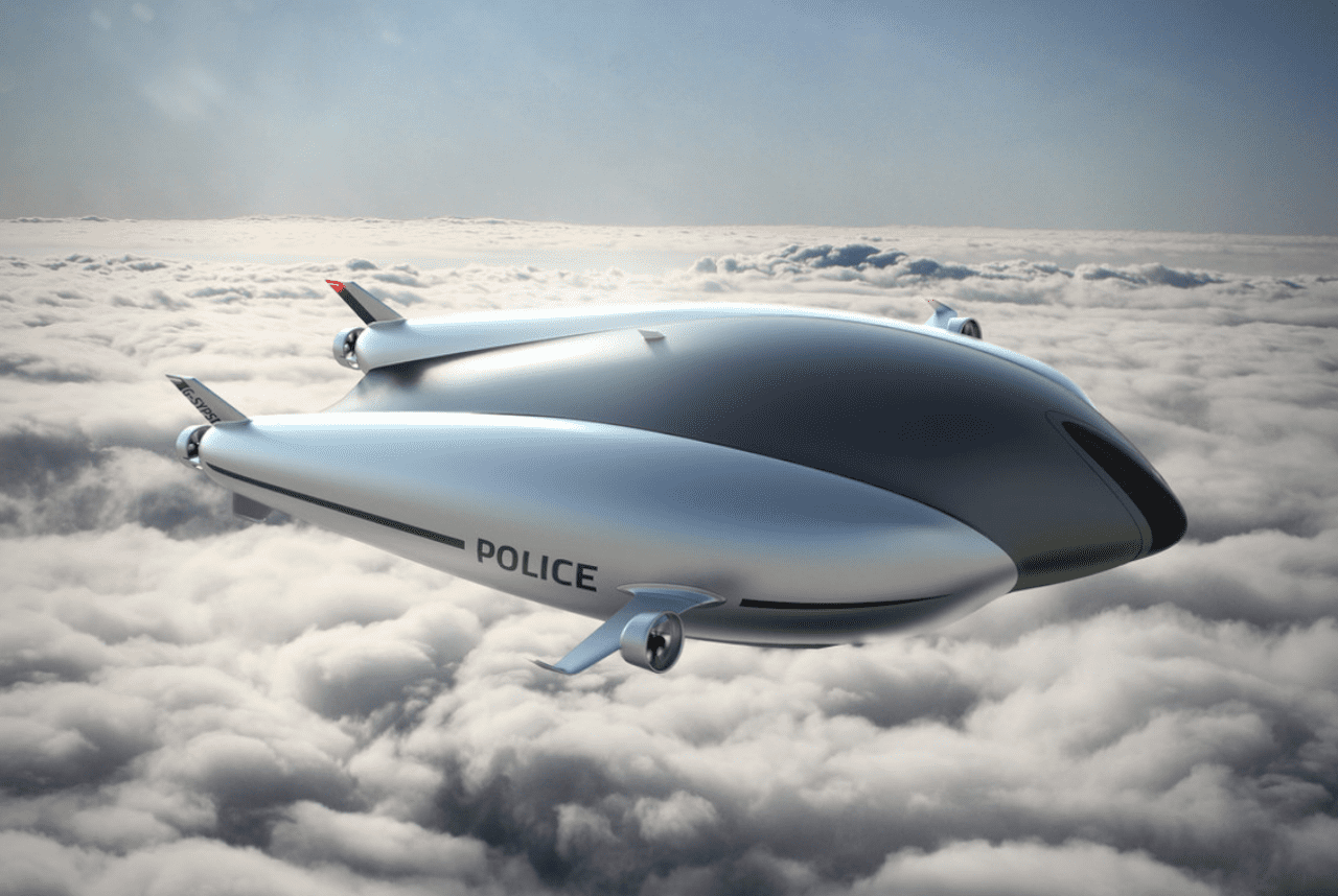 Avalon EOS Police Airship