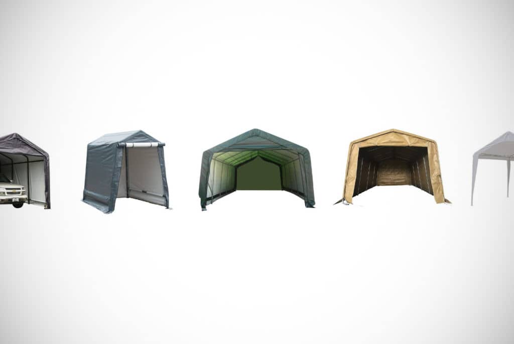 Top 11 Portable Garage Shelters That Are Perfect For Protecting Your Stuff