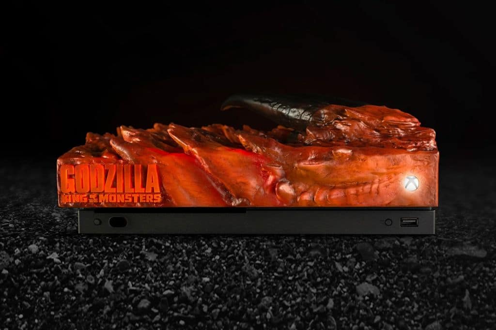 Godzilla: King of Monsters Xbox One X Custom Consoles | Men's Gear