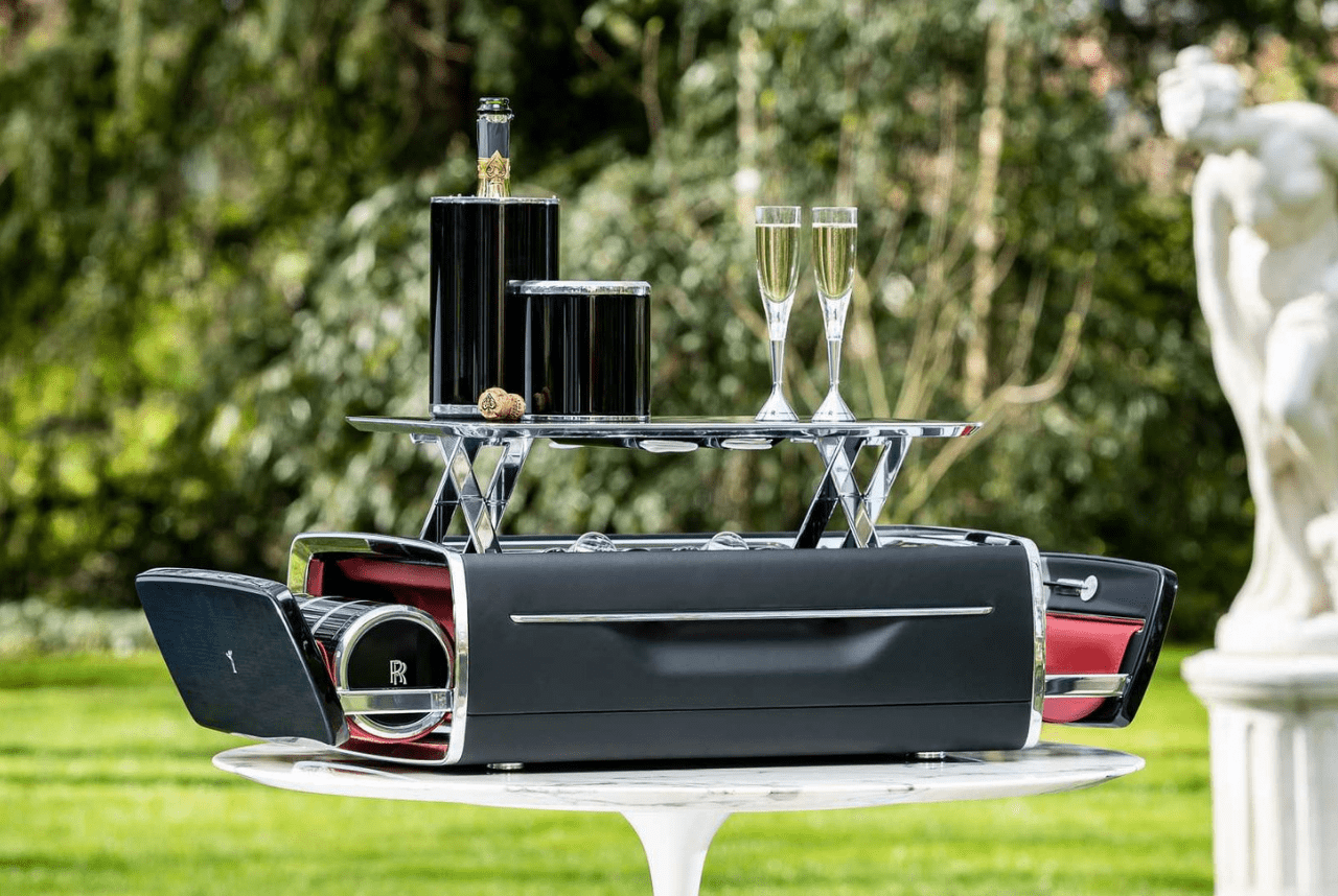 Serve Bubbly Like A Boss With The Rolls-Royce Champagne Chest