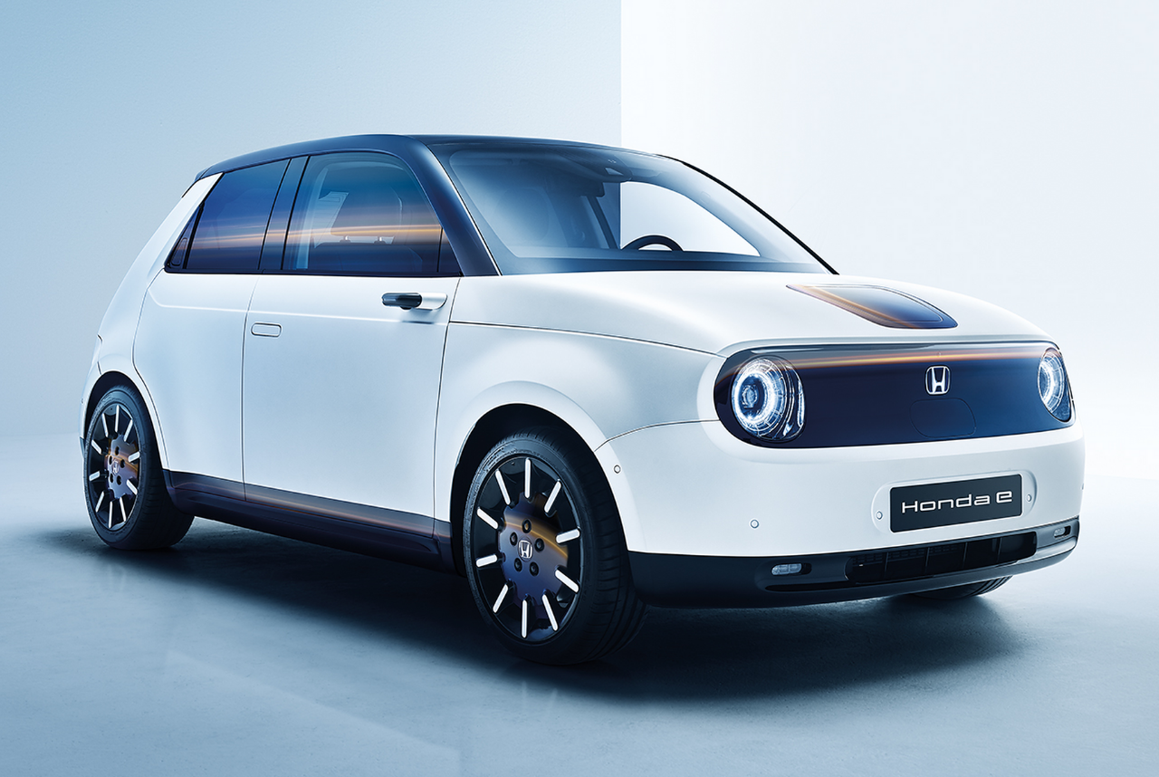 Here Is The Production Version Of The Honda e