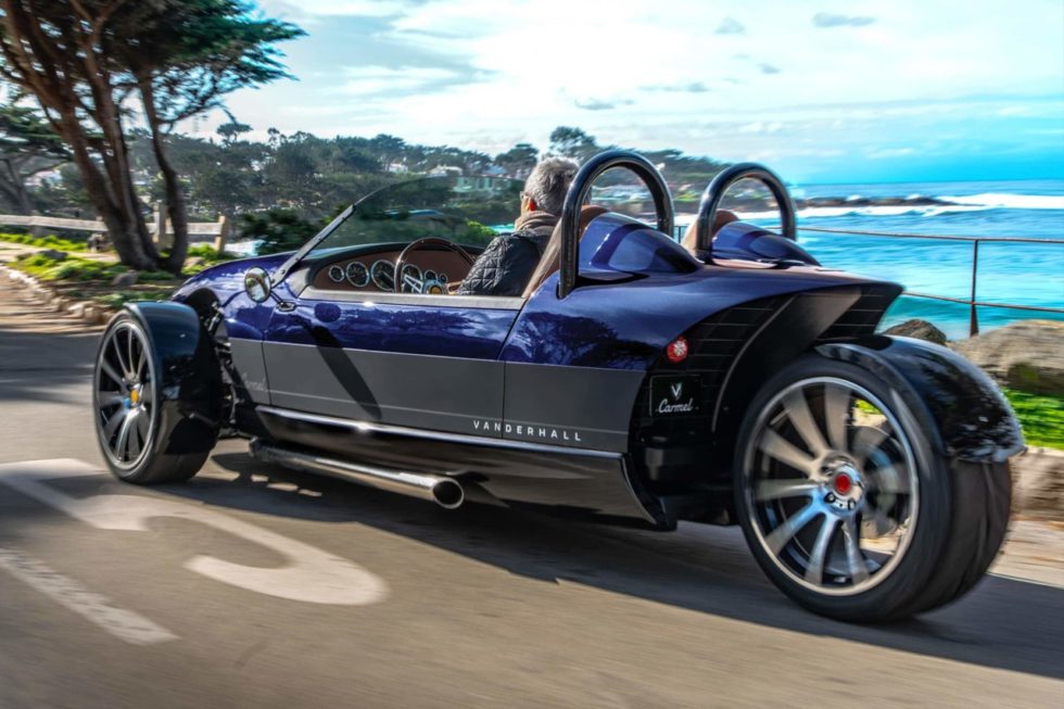 The Carmel Is Vanderhall's Luxurious Two-Passenger Three-Wheeler | Men ...