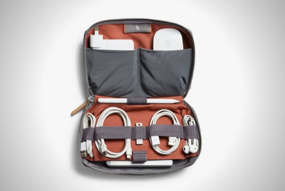 The Bellroy Tech Kit Keeps On-The-Go Tech Items Organized