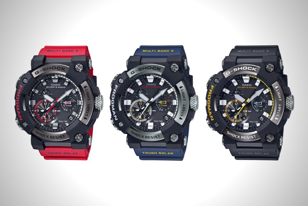 Casio G Shock Frogman Welcomes The Gwf A1000 As Its First Analog Entry