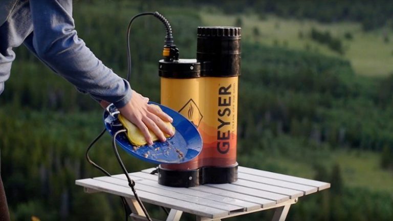 Geyser Systems is a handy portable heater and shower combo | Men's Gear