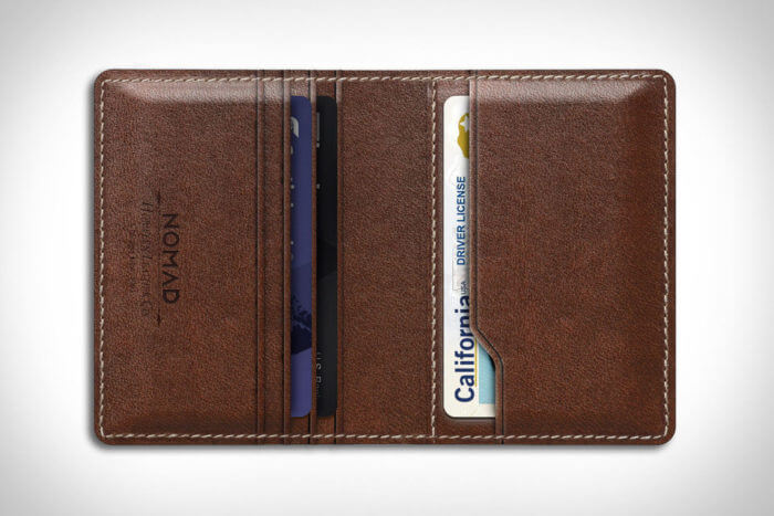 Never Lose Your Cash and Cards With The Nomad Slim Tile Wallet | Men's Gear