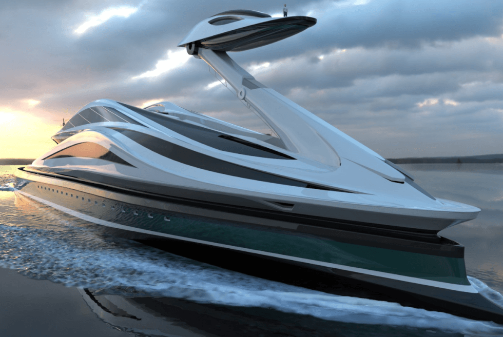 Lazzarini Design Studio presents the Avanguardia swan yacht concept