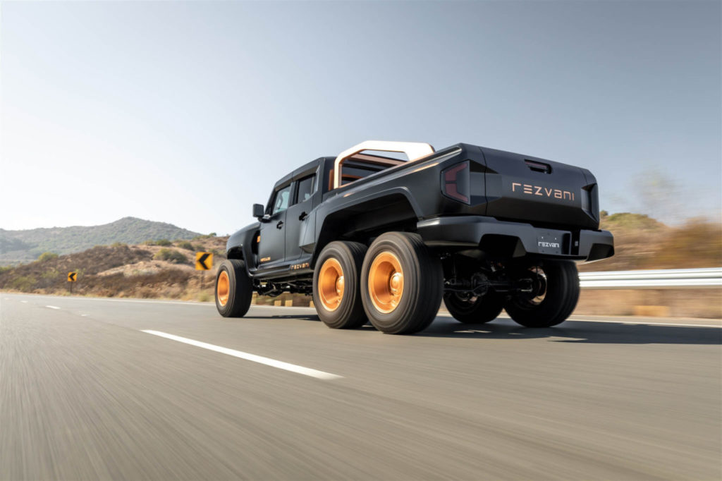 Enjoy luxury and protection aboard the Rezvani Hercules 6x6 Military ...