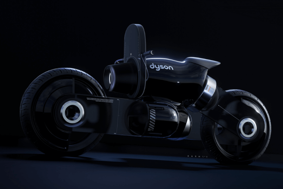 This Dyson concept motorcycle by Rashid Tagirov needs to happen | Men's ...