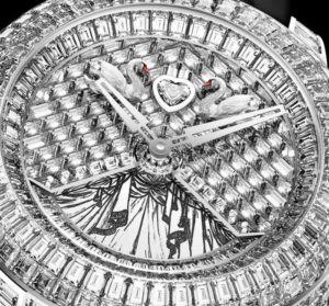 The Rasputin Tourbillon Baguette luxury watch by Jacob & Co. holds a ...