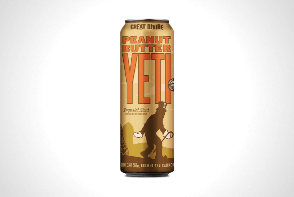 The Peanut Butter Yeti is a unique seasonal brew form Great Divide