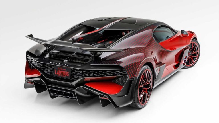 This stunning bespoke 'Lady Bug' Divo almost made Bugatti's Design team ...