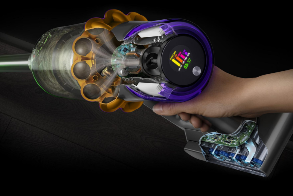 Dyson's V15 Detect uses lasers to expose dust and sensors for dynamic ...