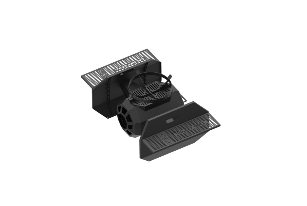 The Galaxy Grill channels Star Wars with a grill designed like a TIE ...