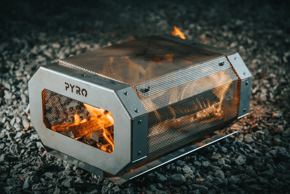 Get ready for you next camping trip with Pyro's durable Camp Fire kit
