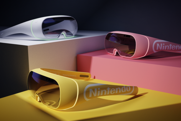 James Tsai presents his Joy-Glasses AR headset concept for the Nintendo ...