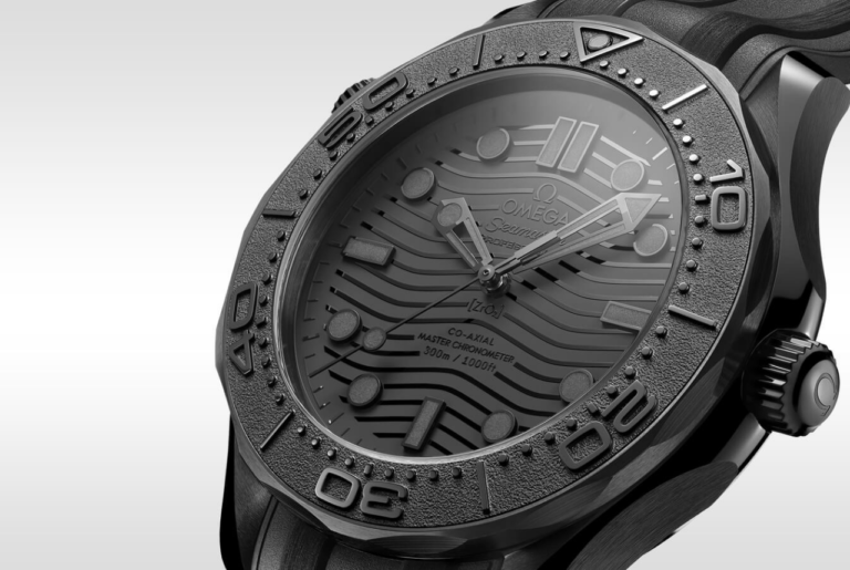 OMEGA goes all-dark with the Black Black edition of the Seamaster Dive ...
