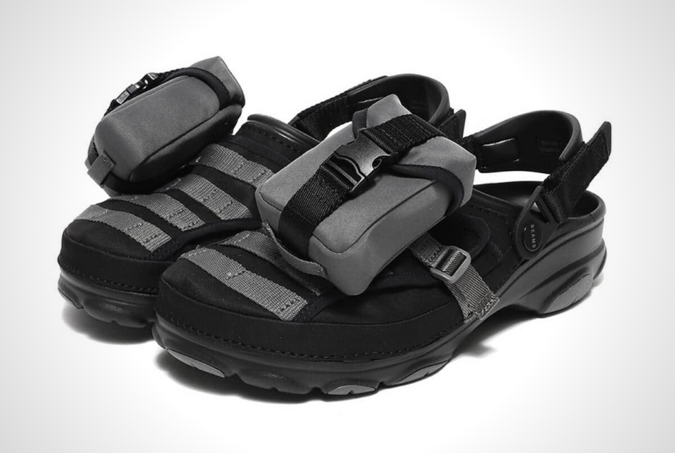 Utility and comfort over style with the 2021 BEAMS x Crocs slip-ons ...