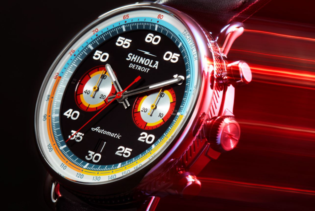 Shinola unveils the Canfield Speedway as its first-ever automatic ...