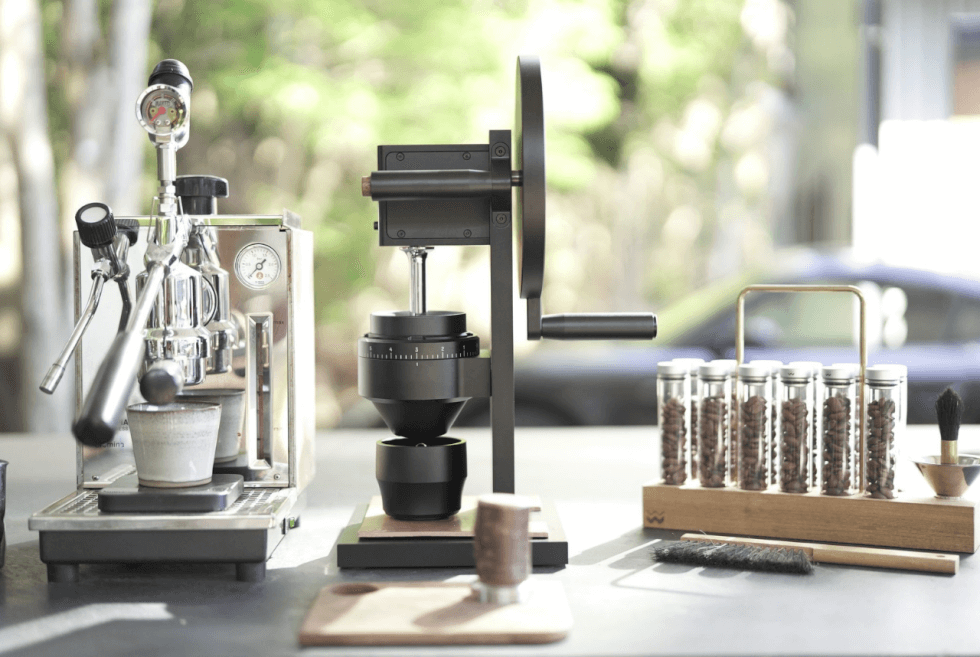 Weber Workshops equips the HG-2 Coffee Grinder with a two-speed ...