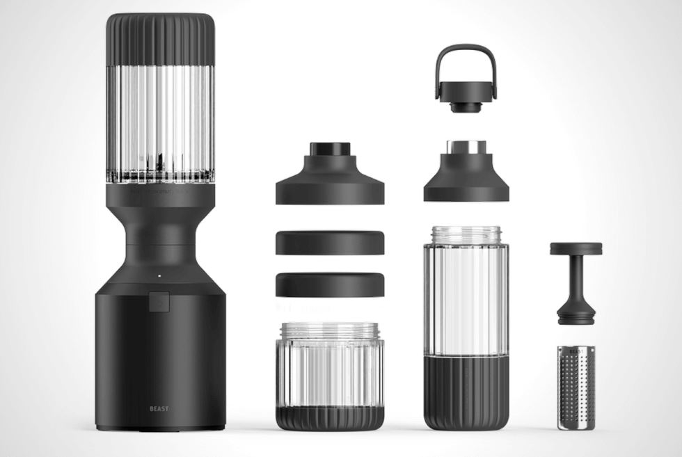 Cool down with a smoothie or infused water via the Beast Blender ...