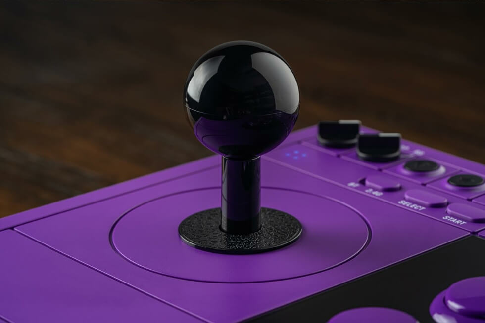 8BitDo Drops A Purple Arcade Stick Ahead Of Evo 2026